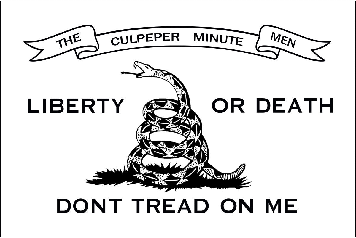 Culpeper Flag (1775): History of the Culpeper Minute Men Banner – USA ...