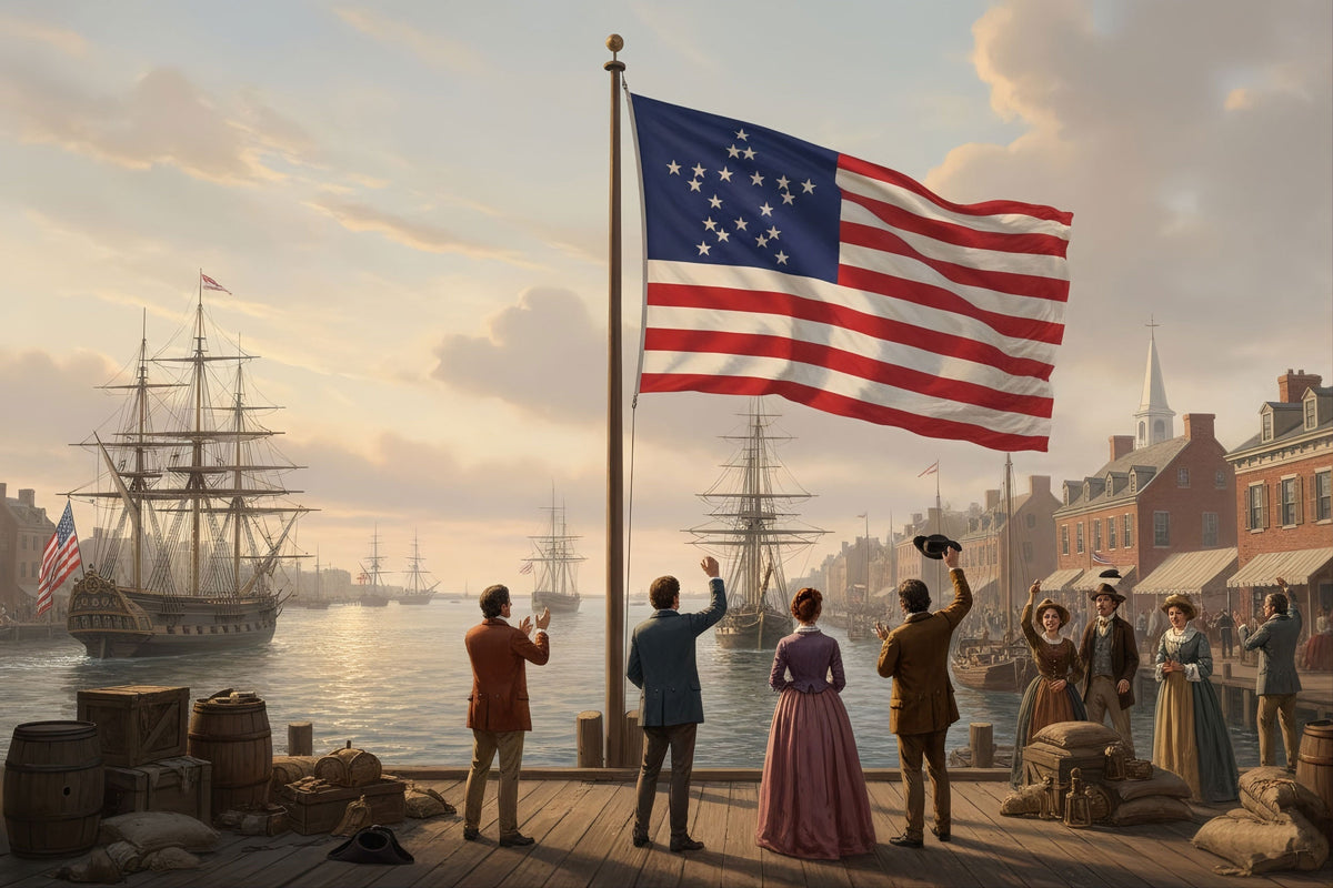 Great Star Flag (1818): History of the One-Star Center Design – USA ...