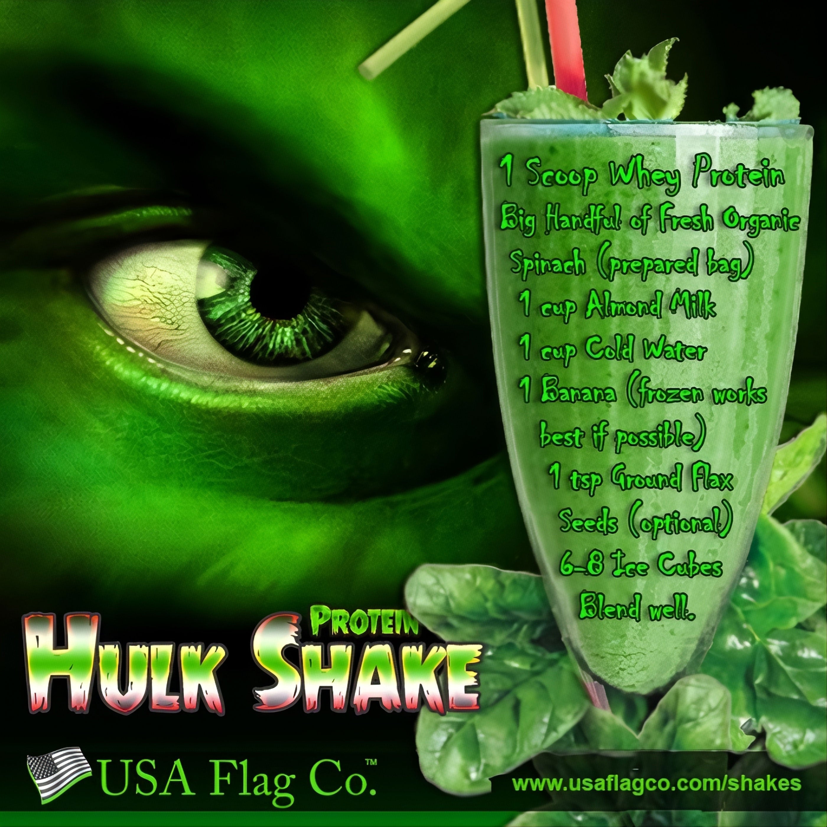 Unleash the Beast with This Supercharged Hulk Protein Shake Recipe ...