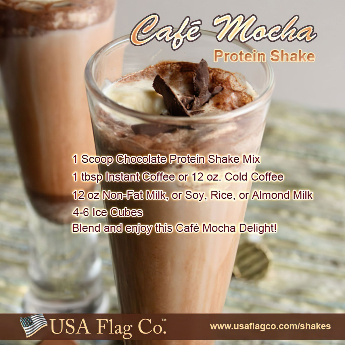 Get Energized with This Irresistible Mocha Protein Shake Recipe! – USA ...
