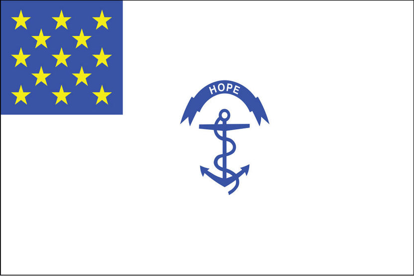 Rhode Island Regiment Flag (1775): Banner of the Revolutionary War ...
