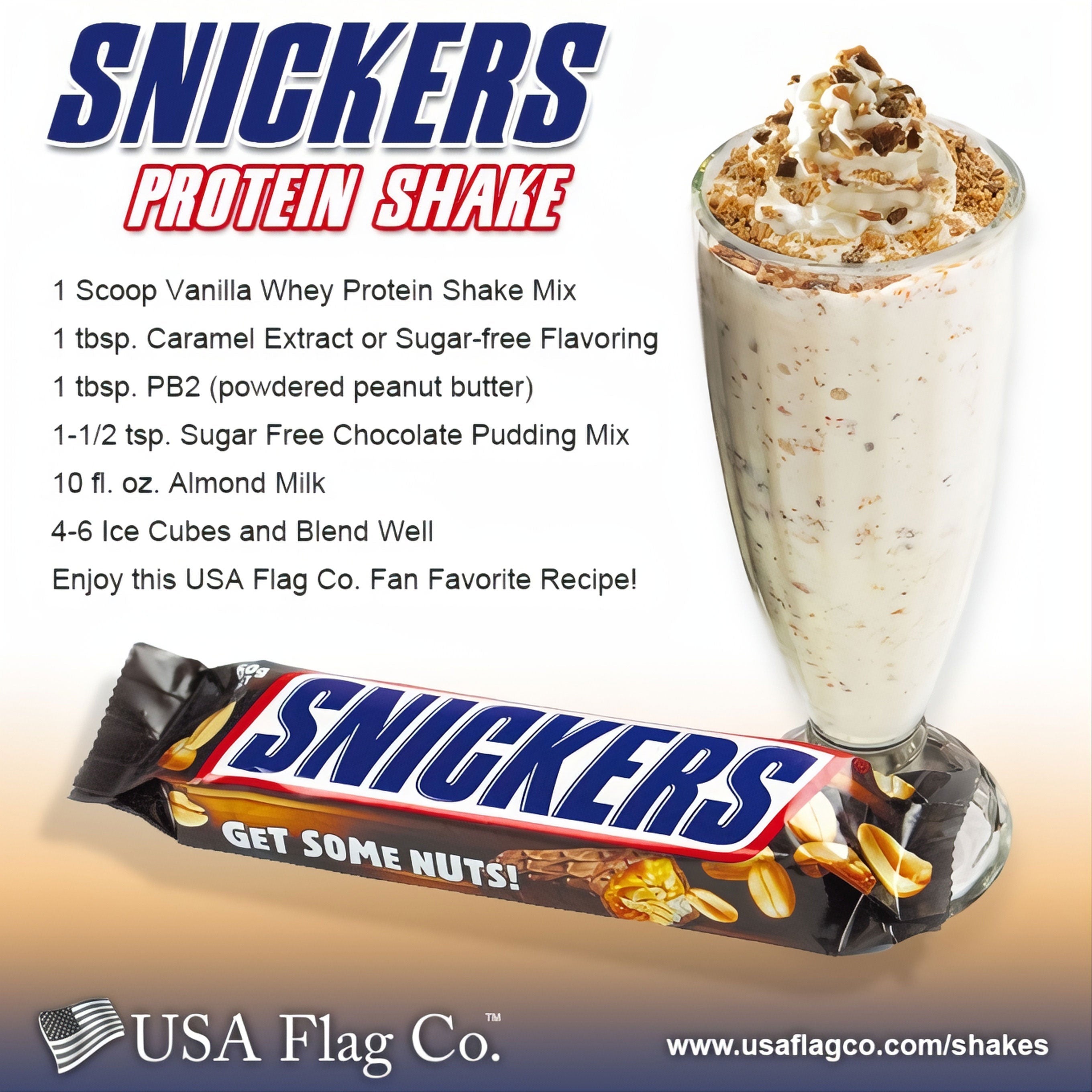 Snickers Protein Shake Recipe: A Match Made in Heaven for Your Sweet T ...