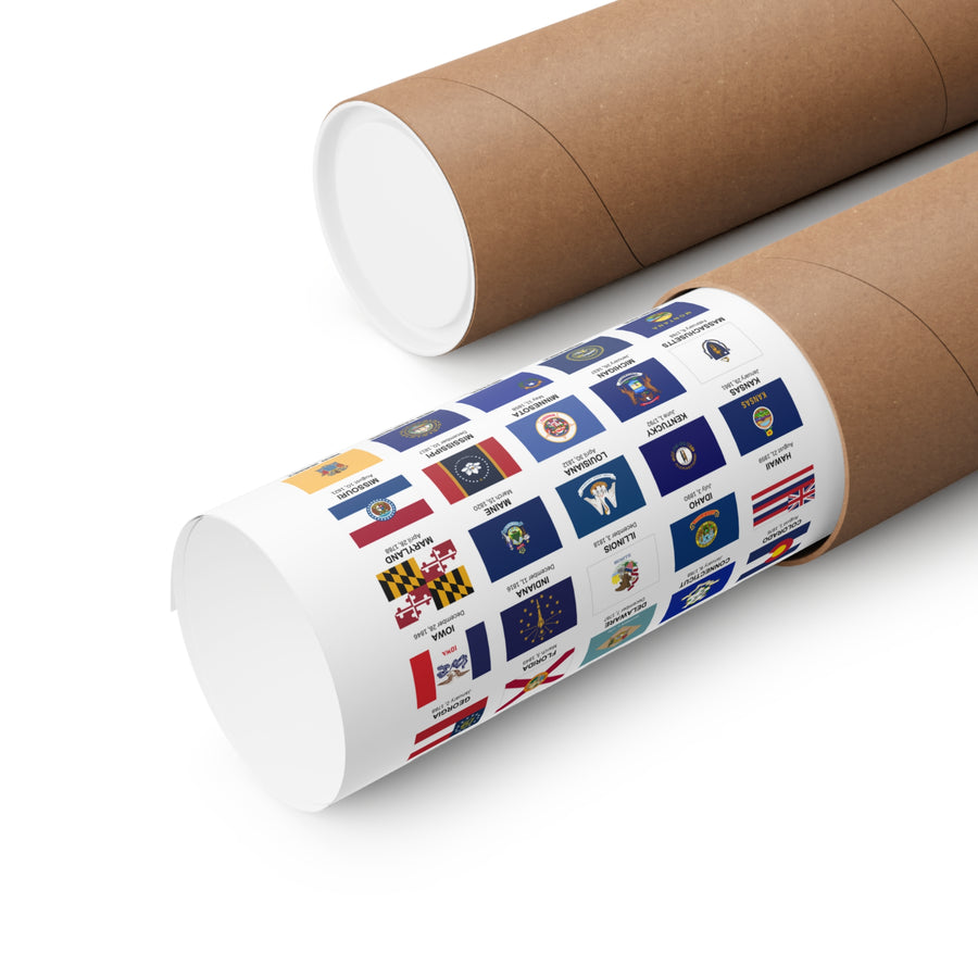 The Ultimate U.S. State Flags Poster | USA Flag Co.