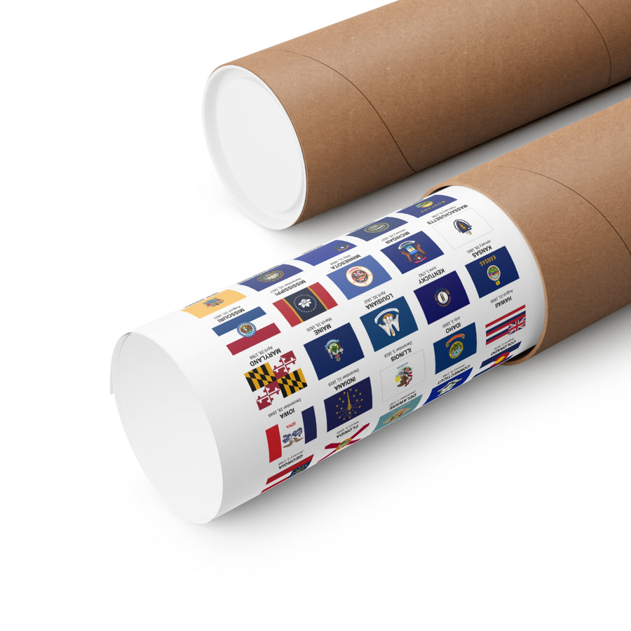 The Ultimate U.S. State Flags Poster | USA Flag Co.