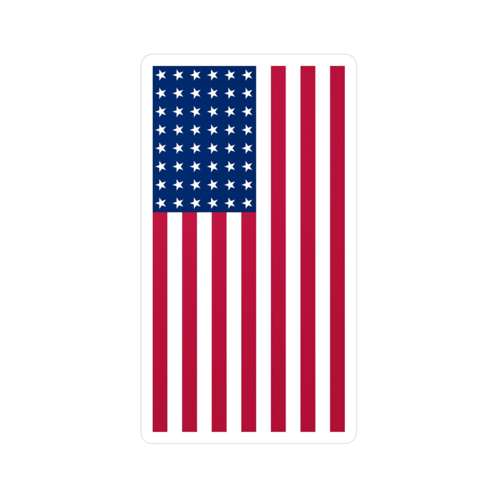 48-Star American Flag Decal (Left-side) (indoor and outdoor use) – USA ...
