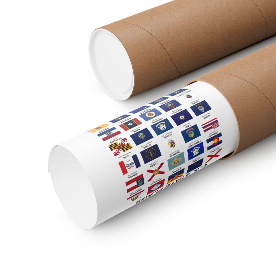 The Ultimate U.S. State Flags Poster | USA Flag Co.