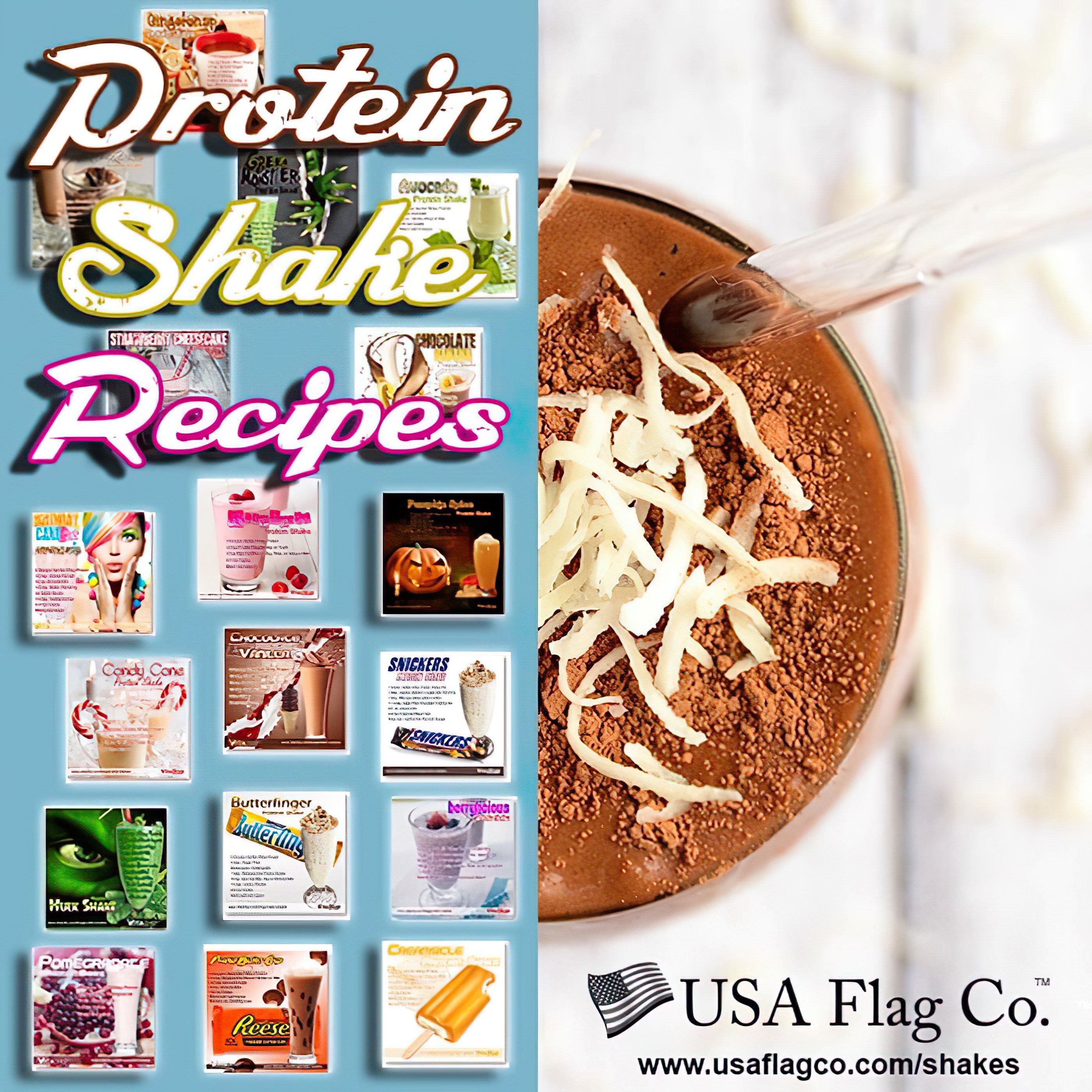 Protein Shake Recipes: World's Best Protein Shakes | USA Flag Co.