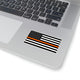Thin Orange Line Flag Sticker – USA Flag Co.
