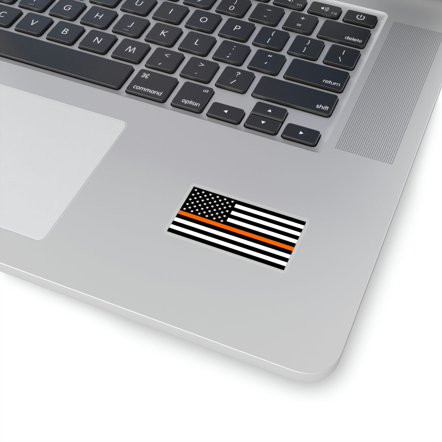 Thin Orange Line Flag Sticker – USA Flag Co.