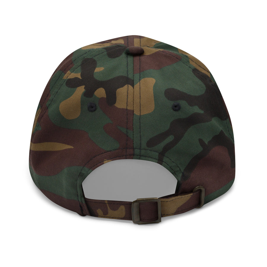 Thin Blue Line Flag Dad Hat by USA Flag Co.