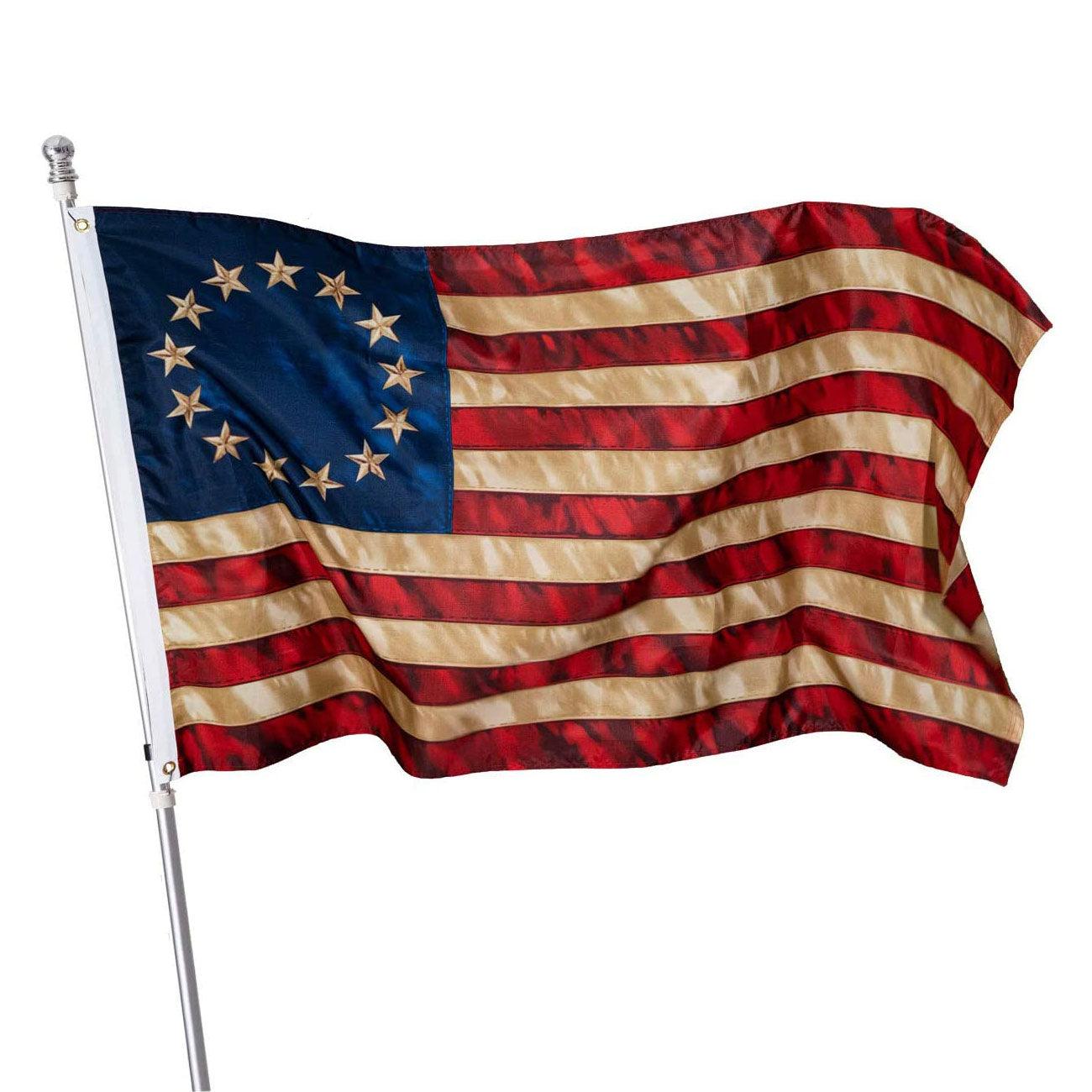 13 Colonies Flag Waving