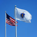 Massachusetts Flag - Outdoor State Flags (Made in USA) by USA Flag Co.