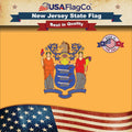 New Jersey Flag - Outdoor State Flags (Made in USA) by USA Flag Co.