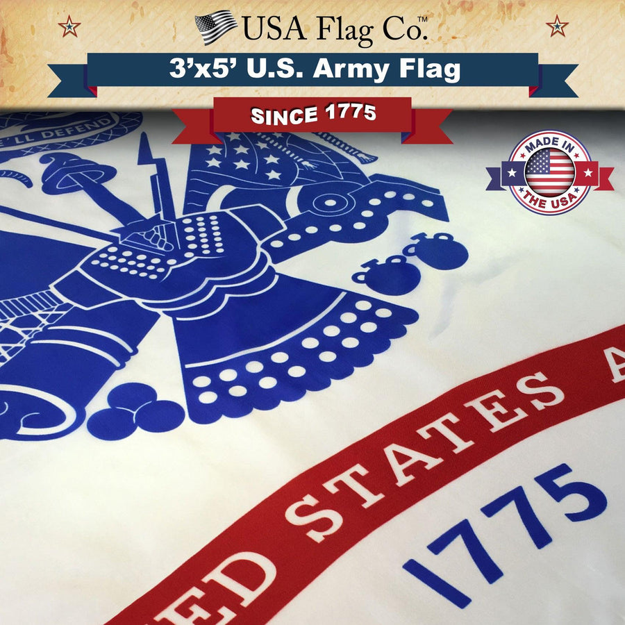 U.S. Army Flag (3x5 foot) by USA Flag Co.